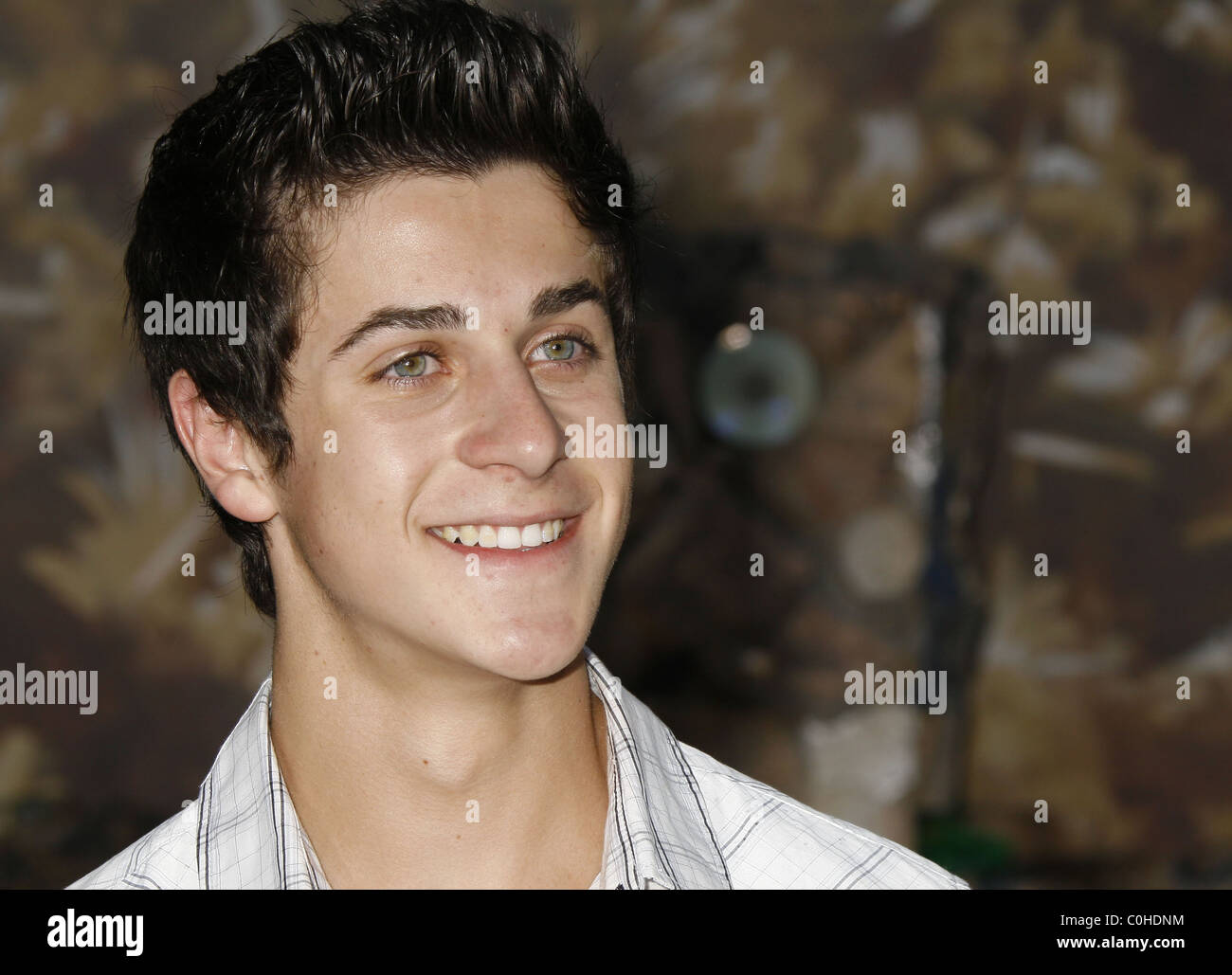 David Henrie World premiere of Disney Pixar's ' Wall-E' at The Greek ...