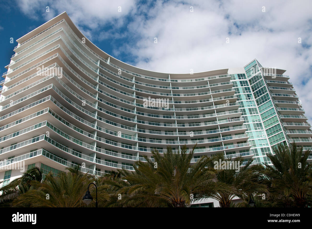 High rise condominiums in Florida Stock Photo - Alamy