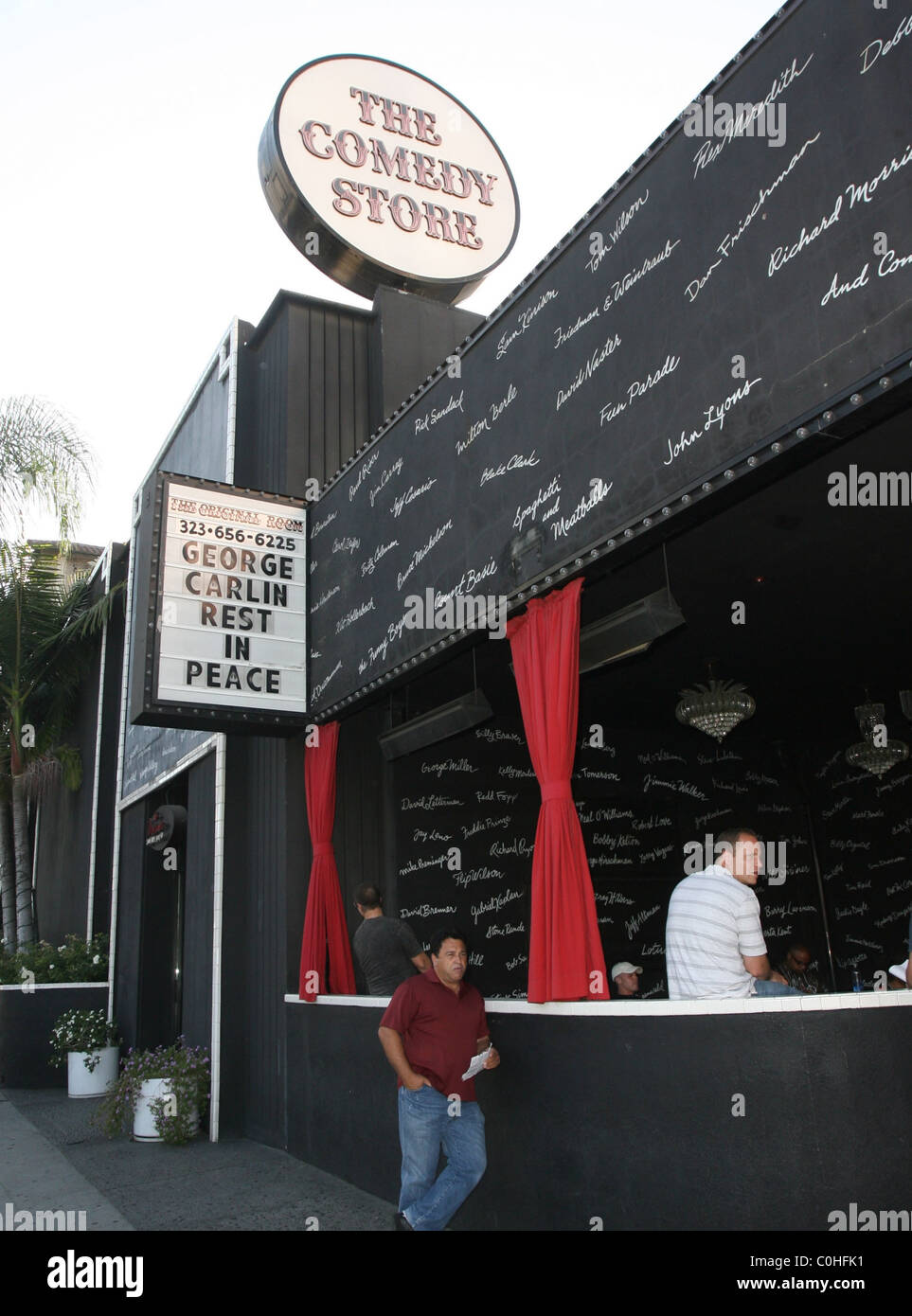 The Comedy Store on Sunset Blvd pays tribute to the great comedian ...
