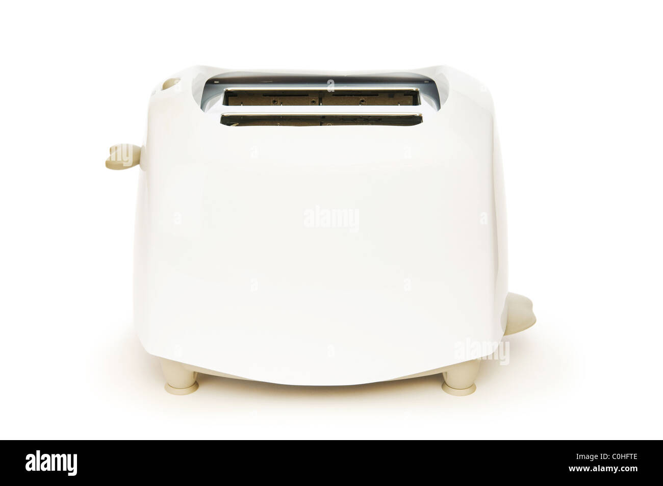 Bread toaster isolated on the white background Stock Photo - Alamy