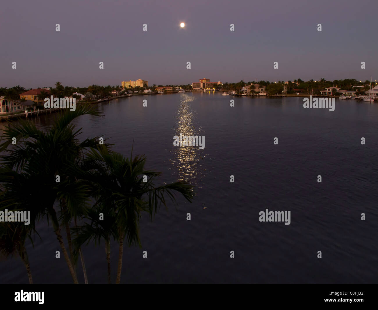 Florida moon hi-res stock photography and images - Alamy
