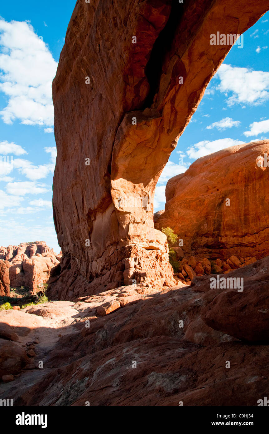 North Window Arch,Created by Ceaseless Erosional Powers of Wind and ...
