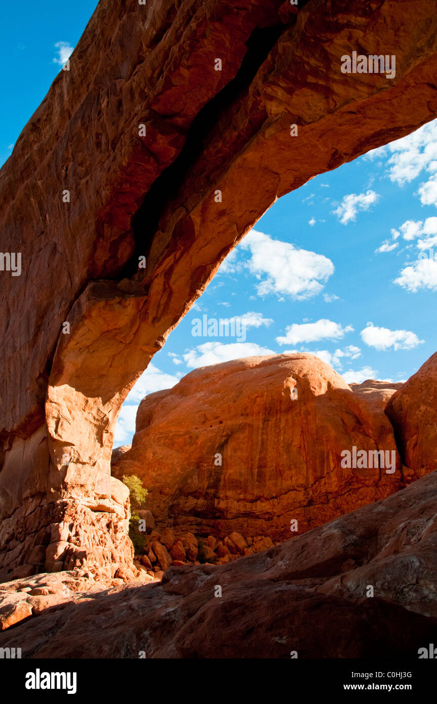 North Window Arch,Created by Ceaseless Erosional Powers of Wind and ...