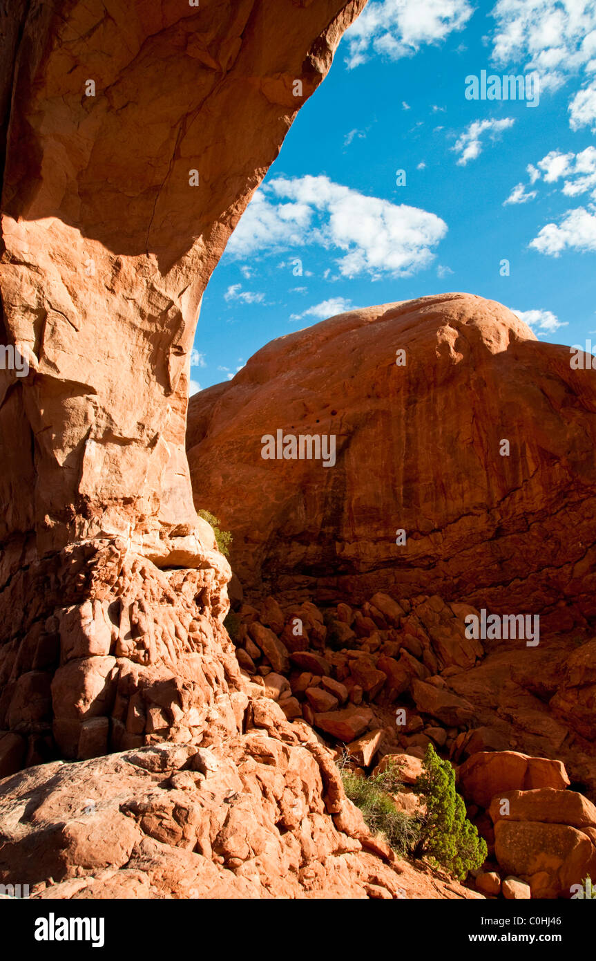 North Window Arch,Created by Ceaseless Erosional Powers of Wind and ...