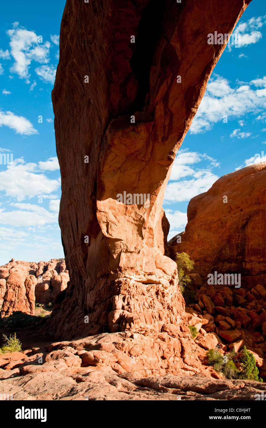 North Window Arch,Created by Ceaseless Erosional Powers of Wind and ...