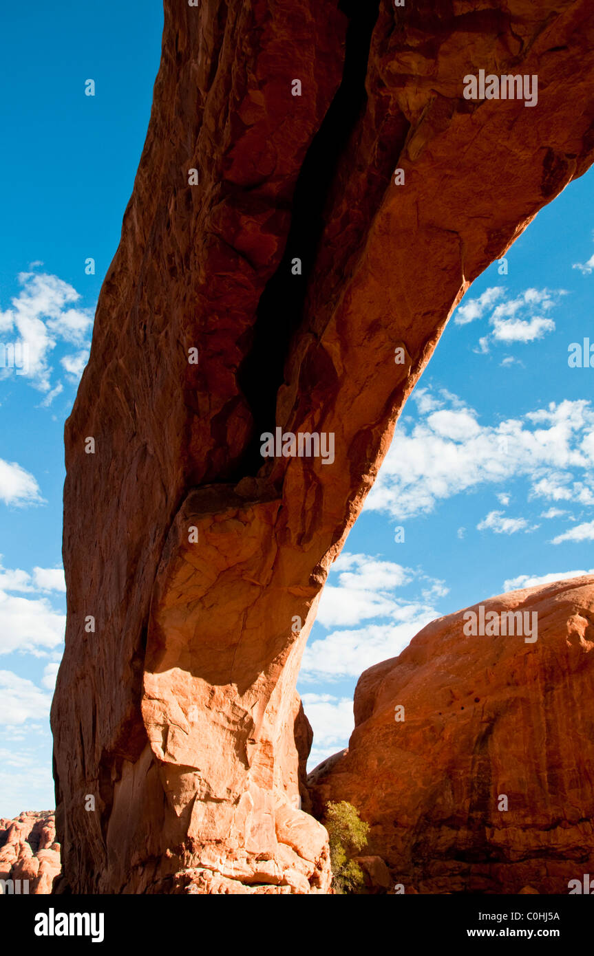 North Window Arch,Created by Ceaseless Erosional Powers of Wind and ...