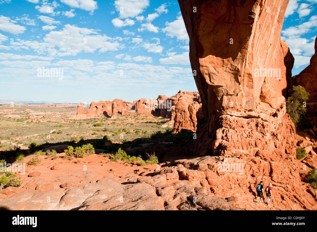 North Window Arch,Created by Ceaseless Erosional Powers of Wind and ...