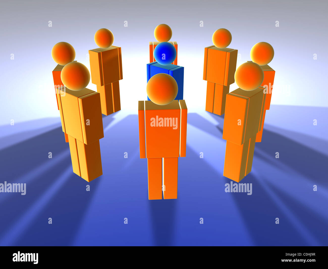 One is getting the attention Stock Photo - Alamy
