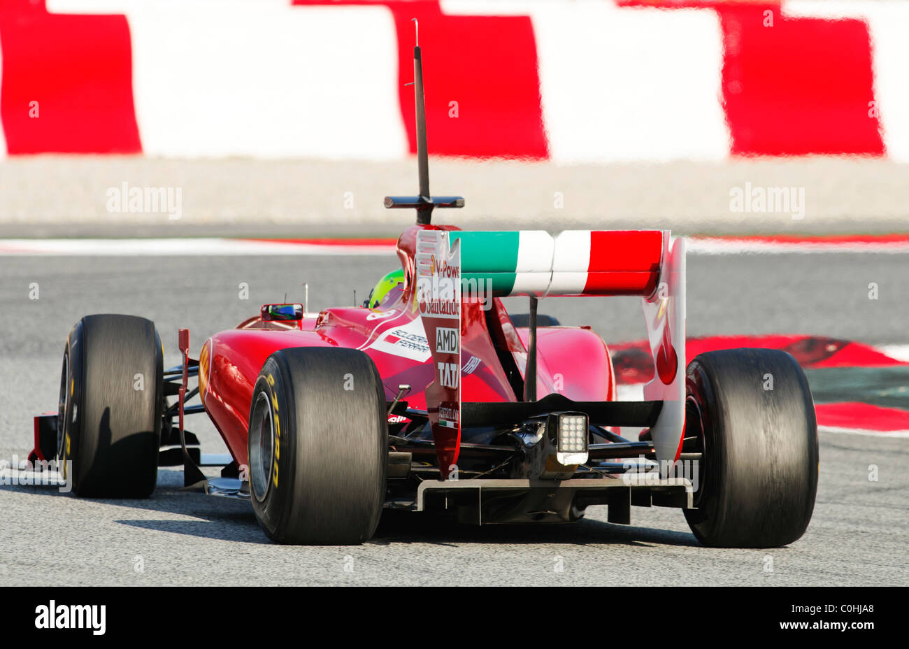Ferrari racing stripes hi-res stock photography and images - Alamy