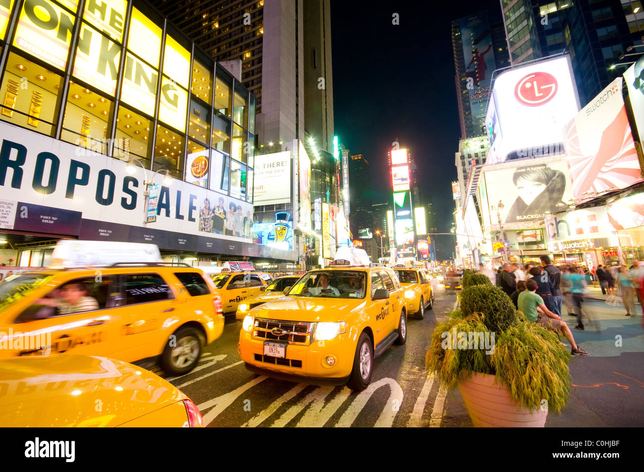 New York city - 3 Sep 2010 - Times square Stock Photo - Alamy