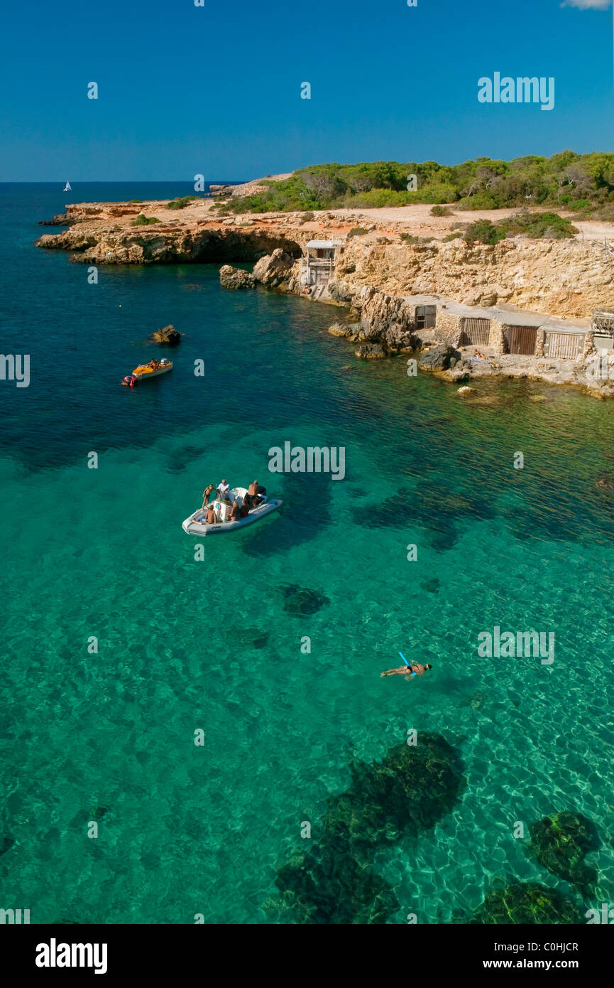 Cala Conta, Ibiza, Balearic Islands, Spain Stock Photo - Alamy
