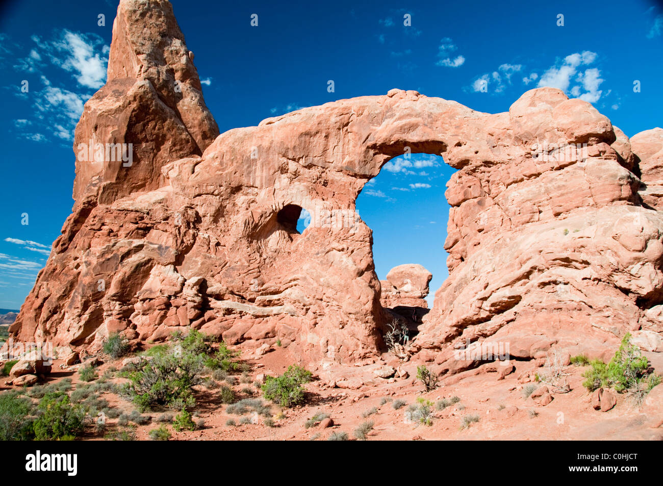 Turret Arch,Created Primarily by Ceaseless,Erosional Powers of Wind and ...