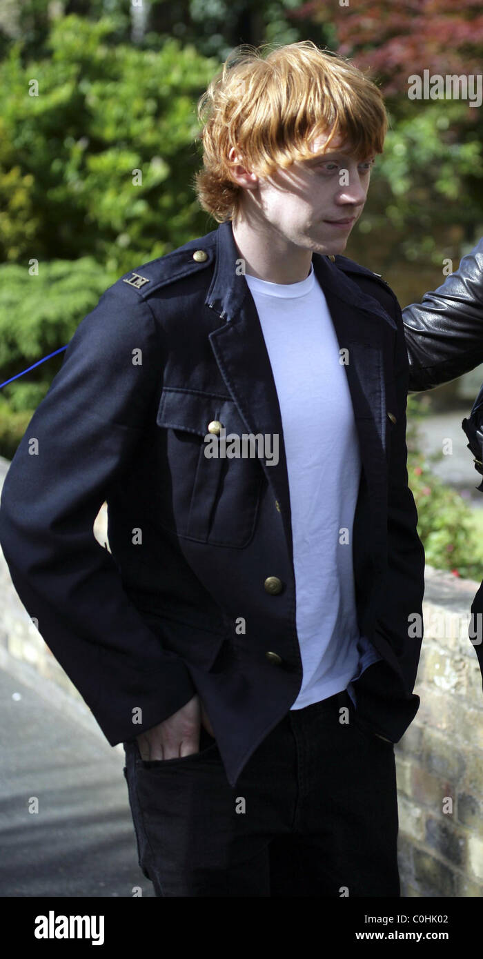 Rupert Grint The funeral took place today in St Johns church, Sidcup ...