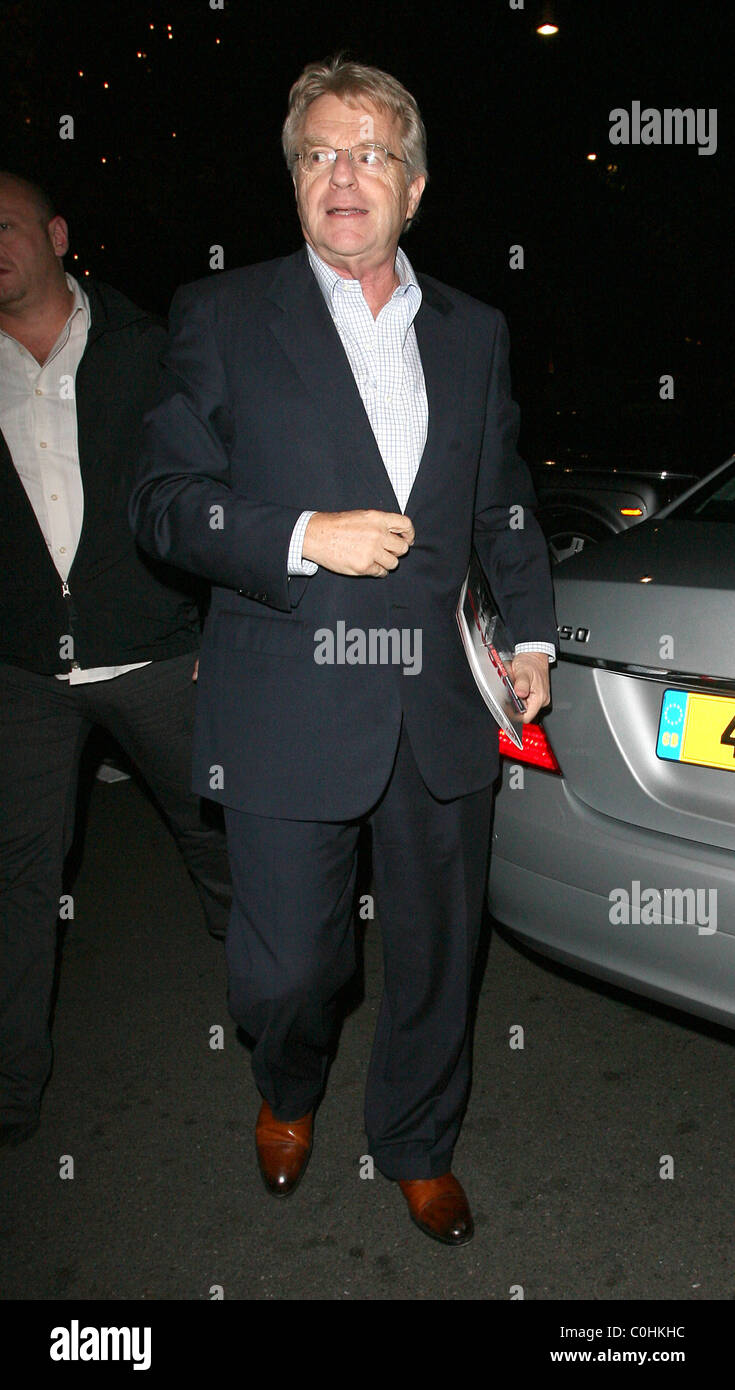 Jerry Springer arriving at the Dorchester Hotel London, England - 26.06 ...
