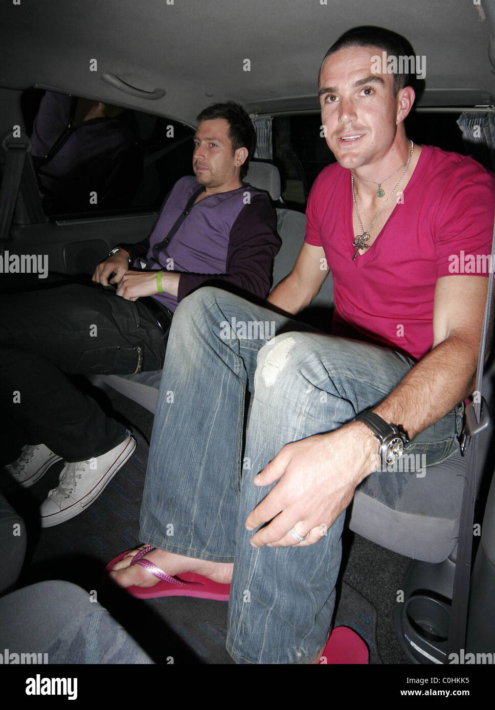 Kevin Pieterson leaving Whisky Mist bar in Mayfair. London, England ...