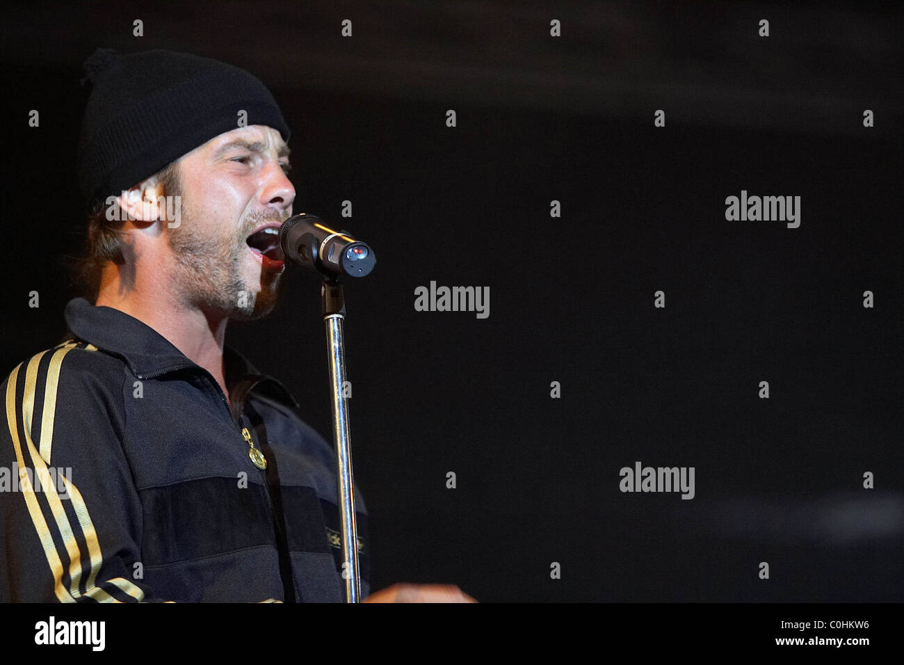 Jay Kay of Jamiroquai performing live at the SuperBock SuperRock ...