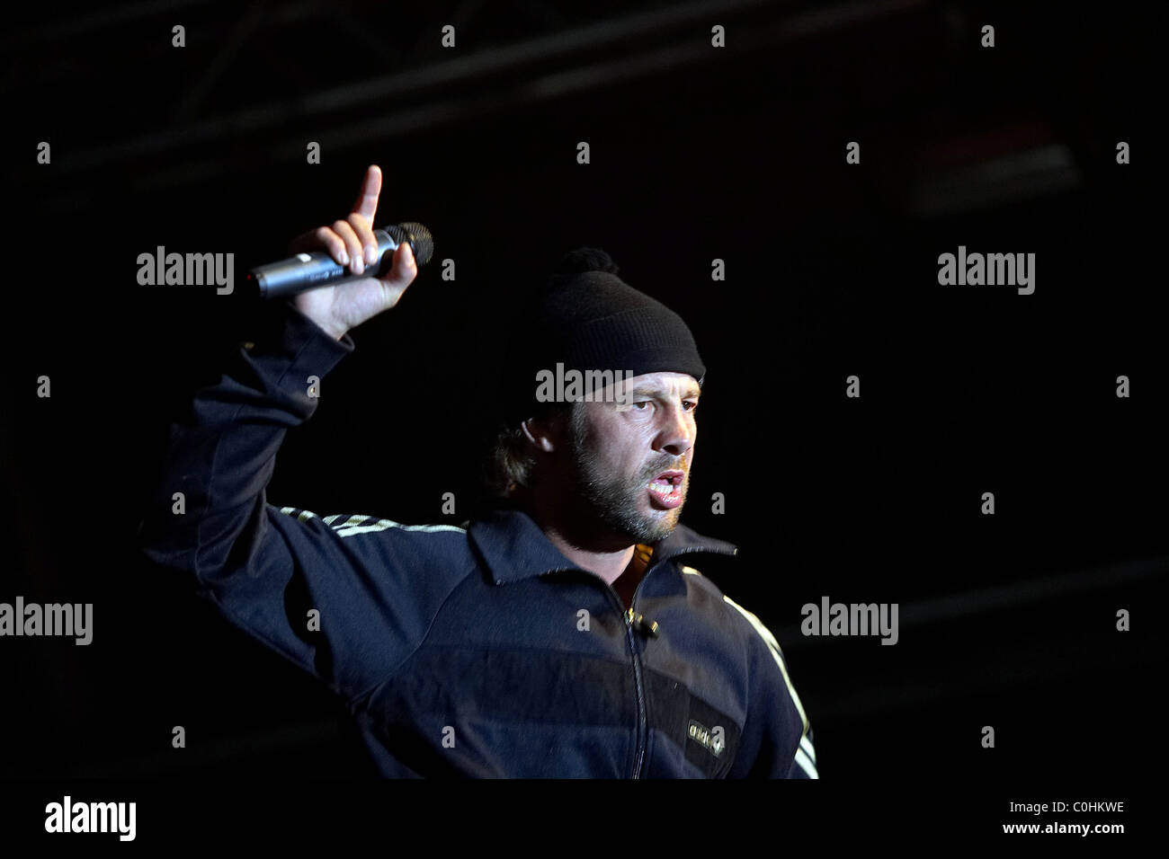 Jay Kay of Jamiroquai performing live at the SuperBock SuperRock ...