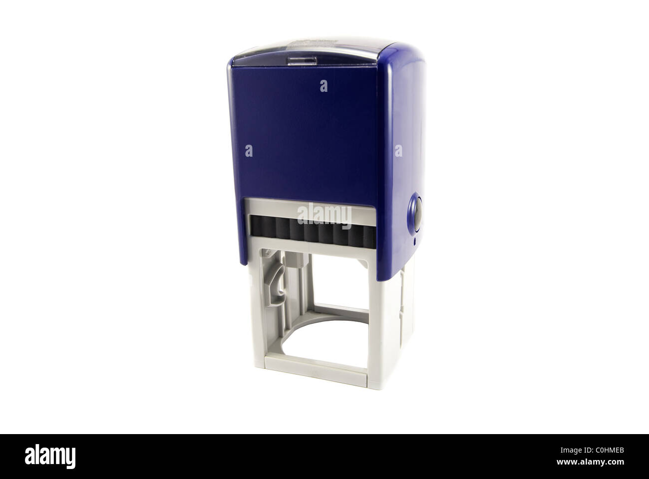 a stamp is isolated on a white background Stock Photo - Alamy