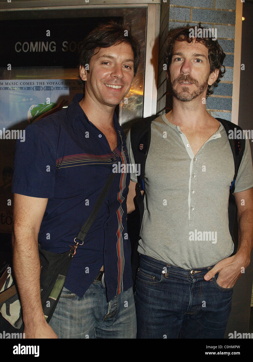 David Ilku and Mike Albo 'Full Grown Men' premiere party held at The ...