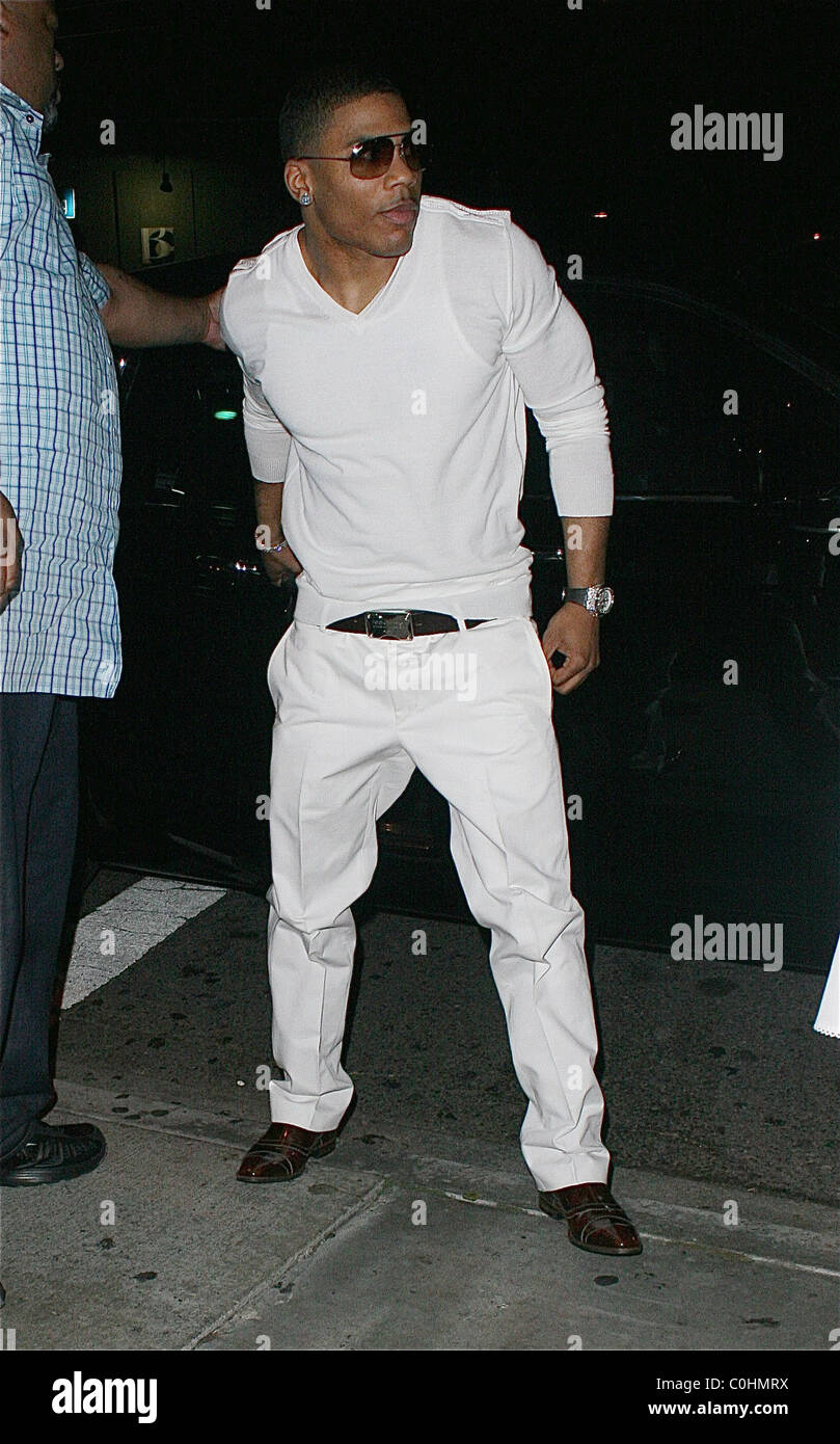 Nelly outside Mr Chow in Beverly Hills Los Angeles, California - 25.06. ...