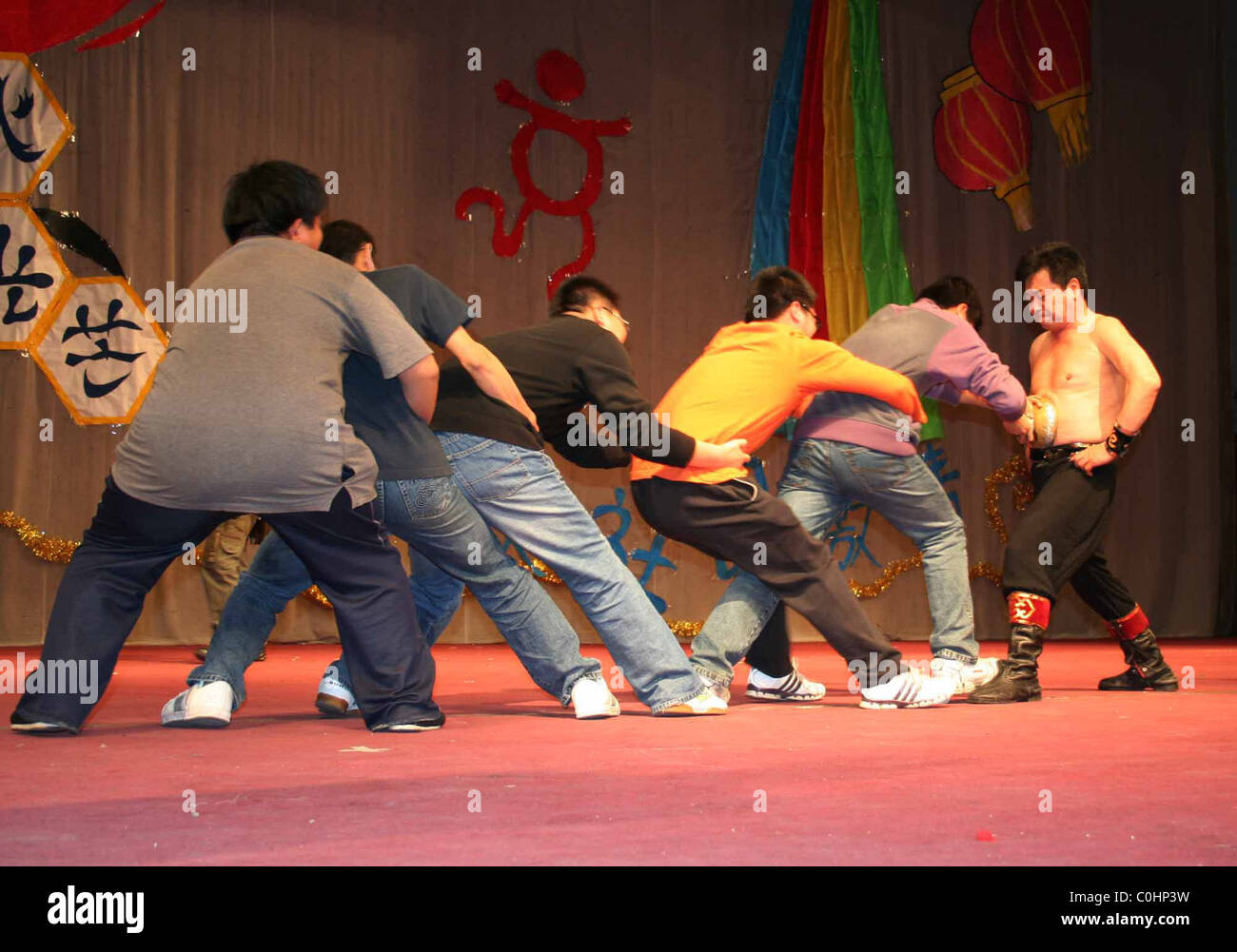 BOWLED OVER Crowds in China were bowled over by a spectacular ...