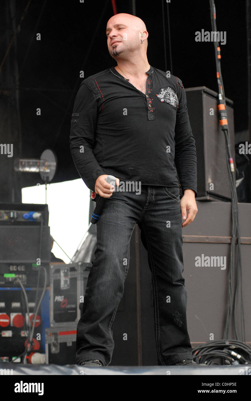 Disturbed Download Festival 2008 - Day One at Donington Park Derbyshire ...