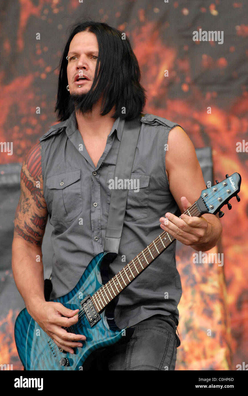 Disturbed Download Festival 2008 - Day One at Donington Park Derbyshire ...