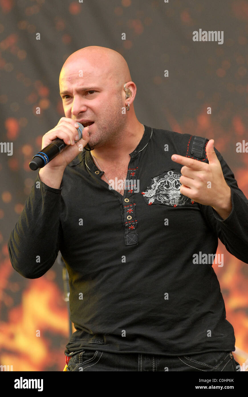 Disturbed Download Festival 2008 - Day One at Donington Park Derbyshire ...