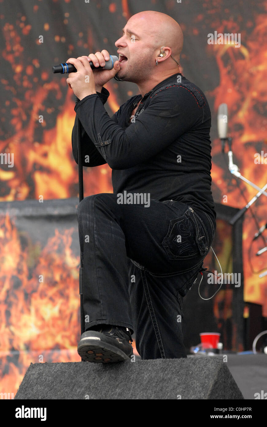 Disturbed Download Festival 2008 - Day One at Donington Park Derbyshire ...