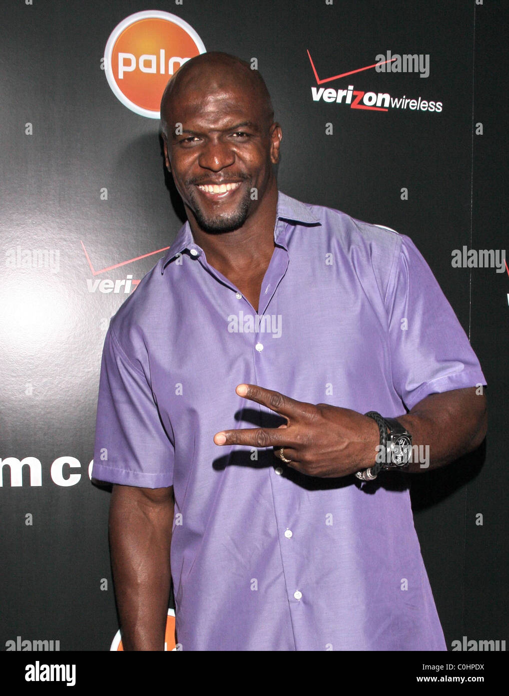 Terry Crews Verizon Palm Centro Launch Party at Elevate Lounge Los ...