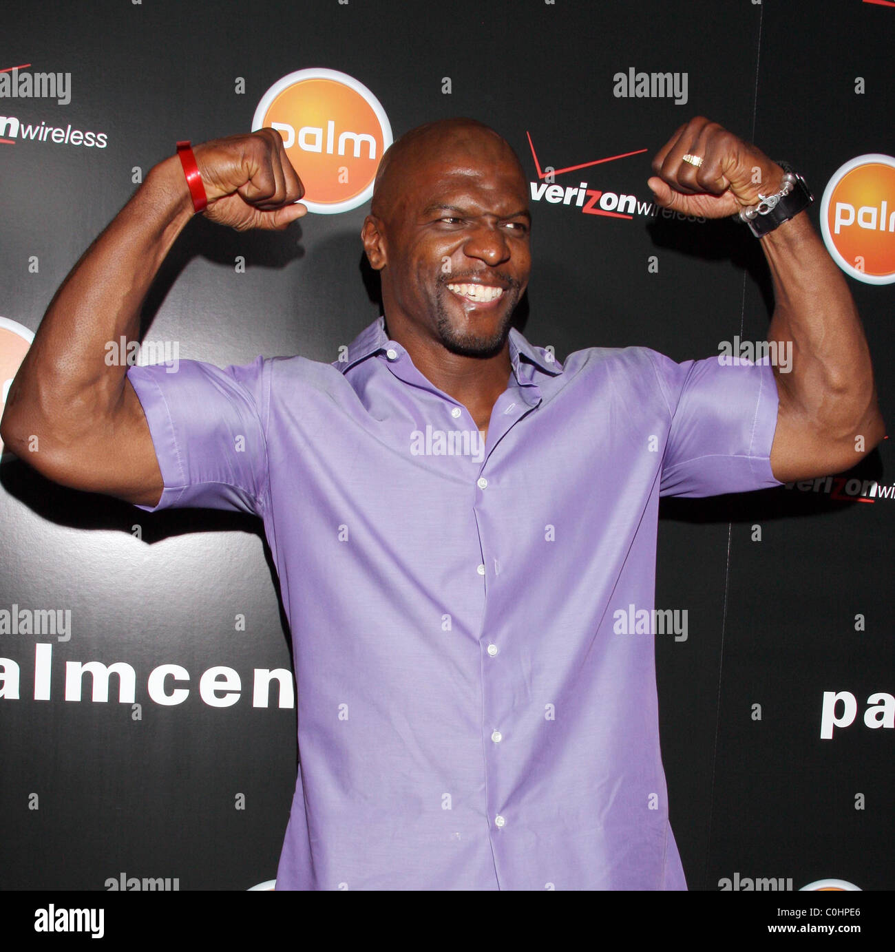 Terry Crews Verizon Palm Centro Launch Party at Elevate Lounge Los ...