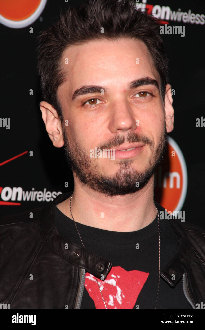 Adam Goldstein, aka 'DJ AM' Verizon Palm Centro Launch Party at Elevate ...