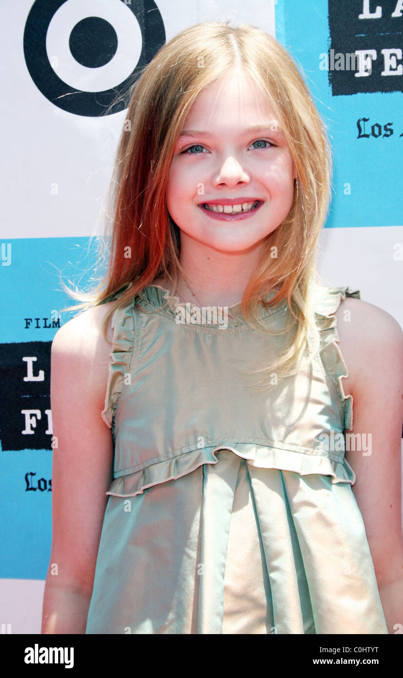 Elle Fanning 'Phoebe in Wonderland' premiere at the Los Angeles Film ...