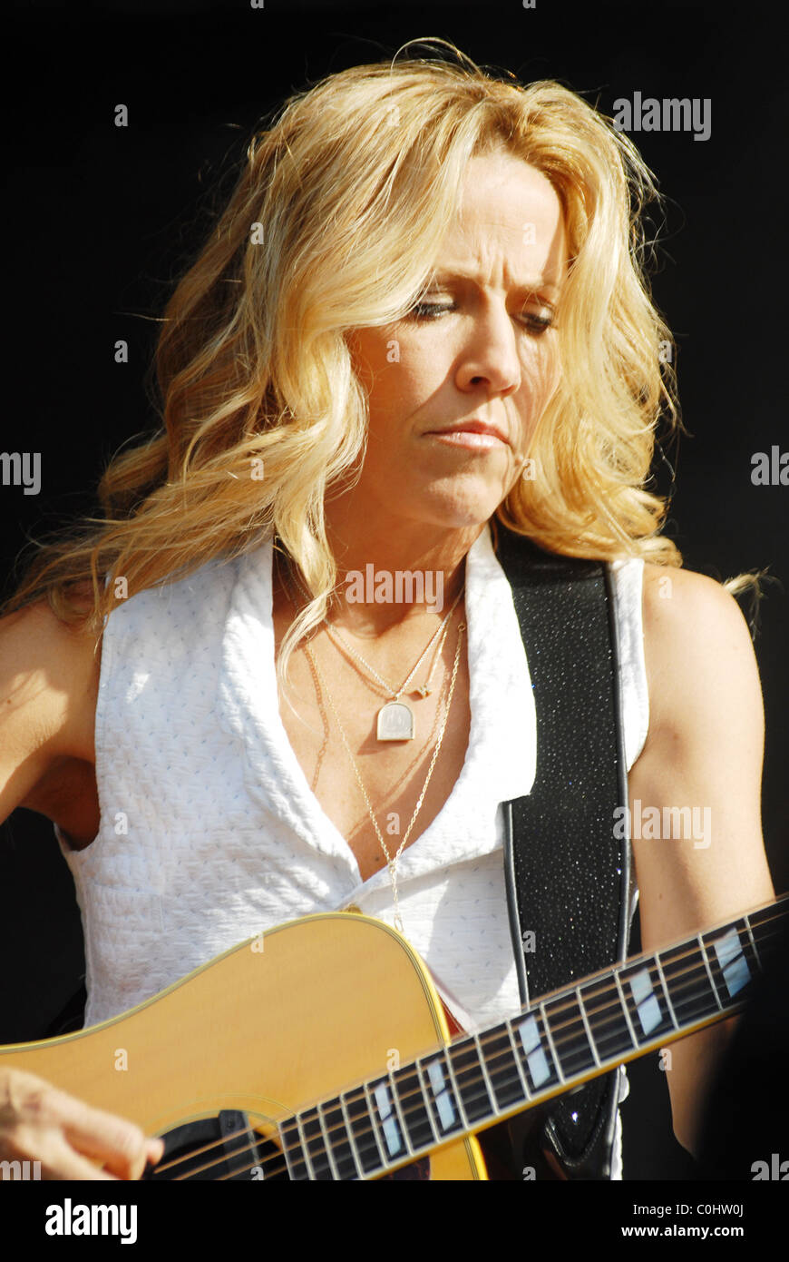 Sheryl Crow performing live at 'Hard Rock Calling' in Hyde Park,London ...