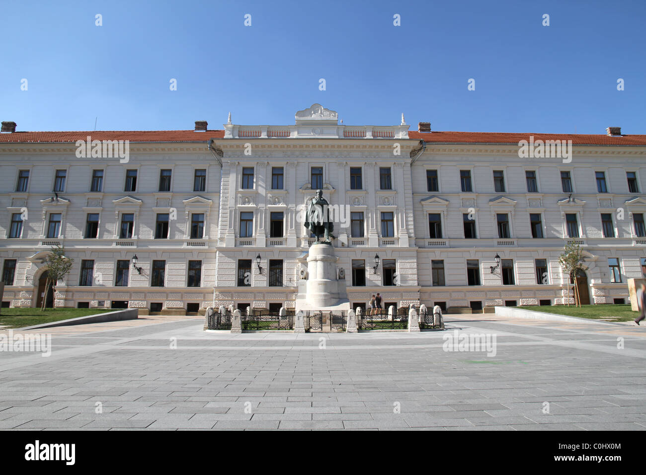 Historic building in Pecs, Hungary Stock Photo - Alamy