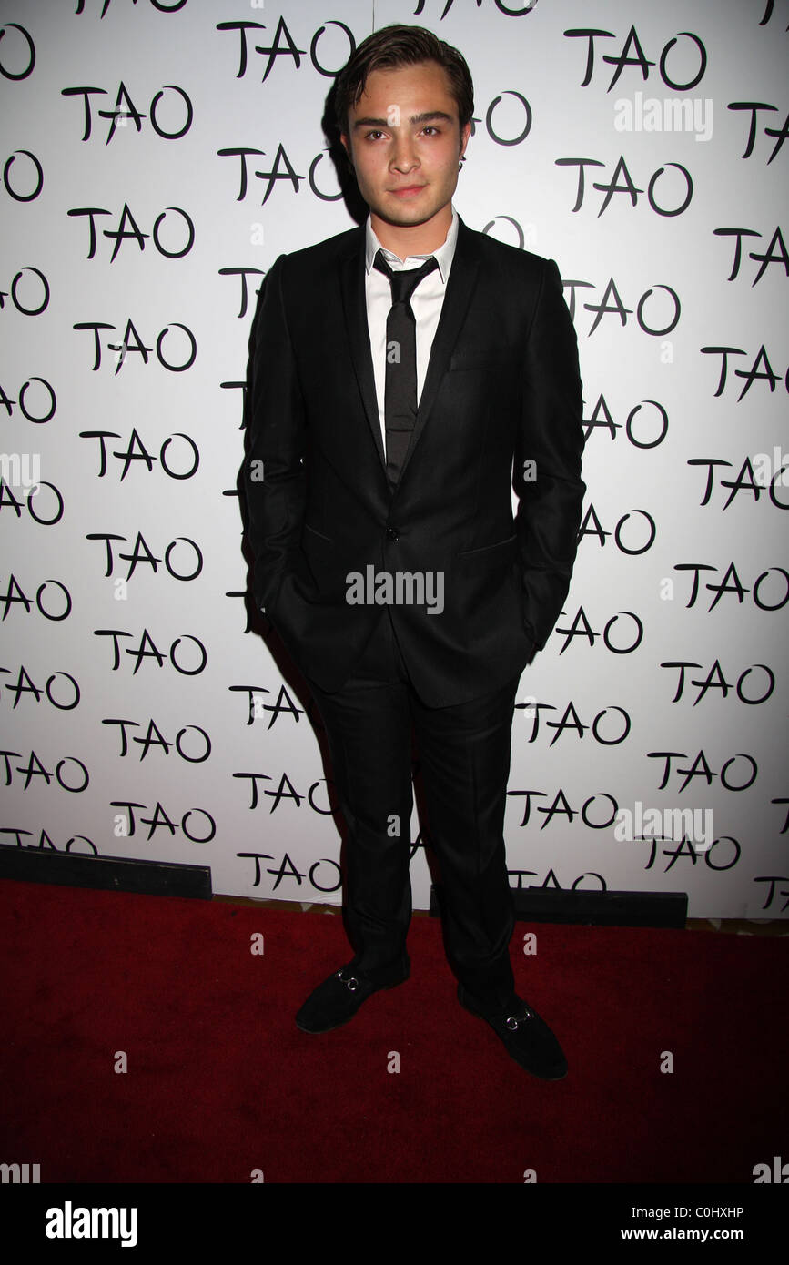 Ed Westwick of television show 'Gossip Girl' celebrates his 21st ...