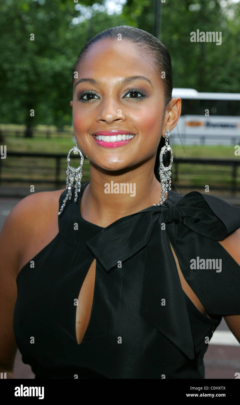 Alesha Dixon Bruce Forsyth tribute dinner held at the Dorchester Hotel ...