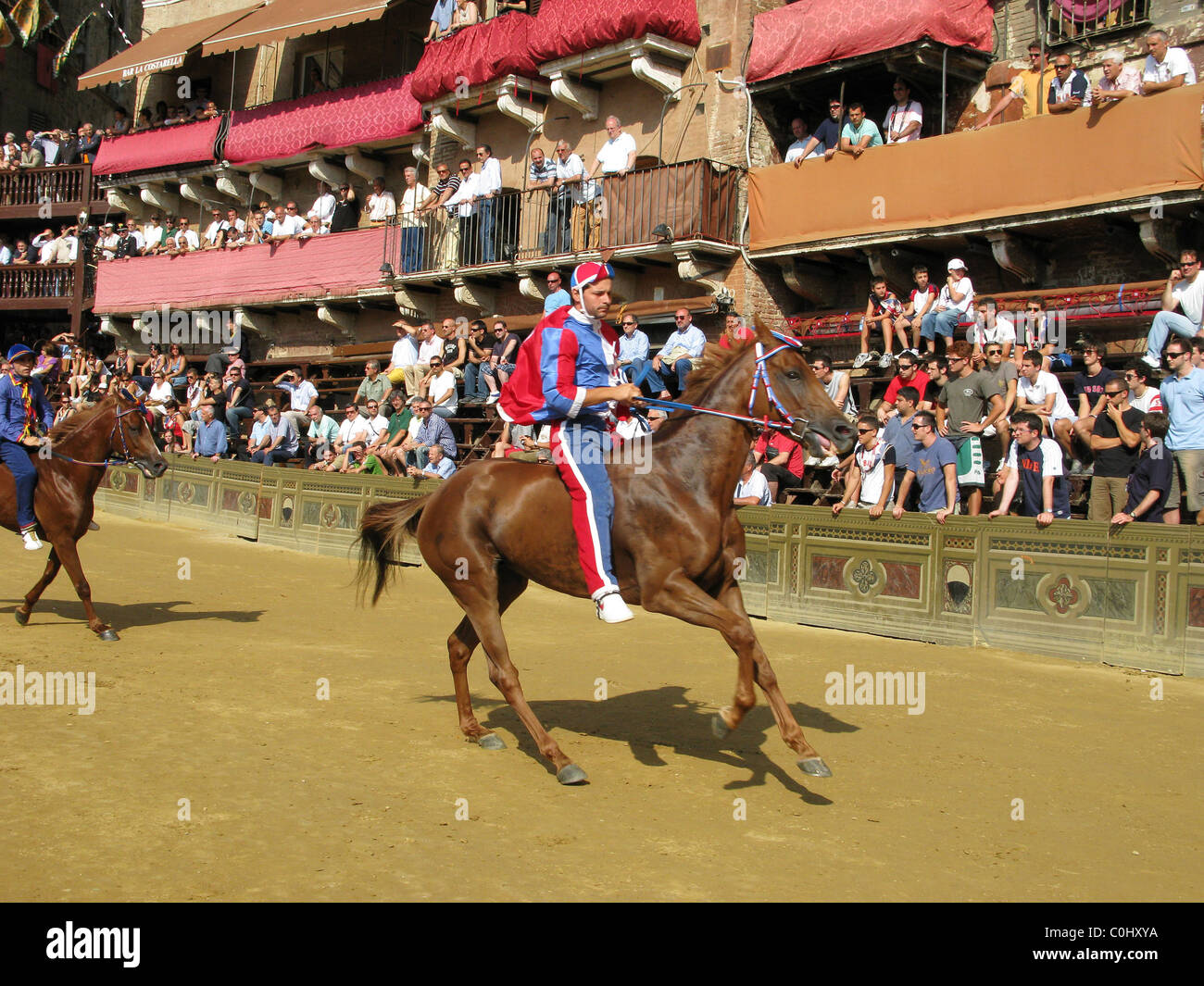 Piazza del Campo is host to 'The Palio', an annual 14th Century Italian ...