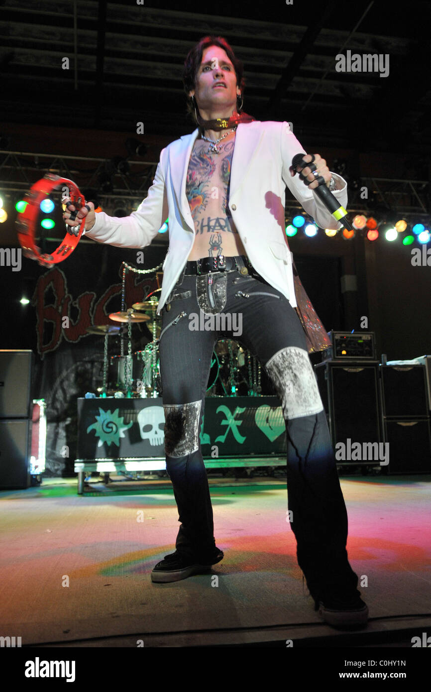 Josh Todd of Buckcherry performs in concert at Destination Daytona ...