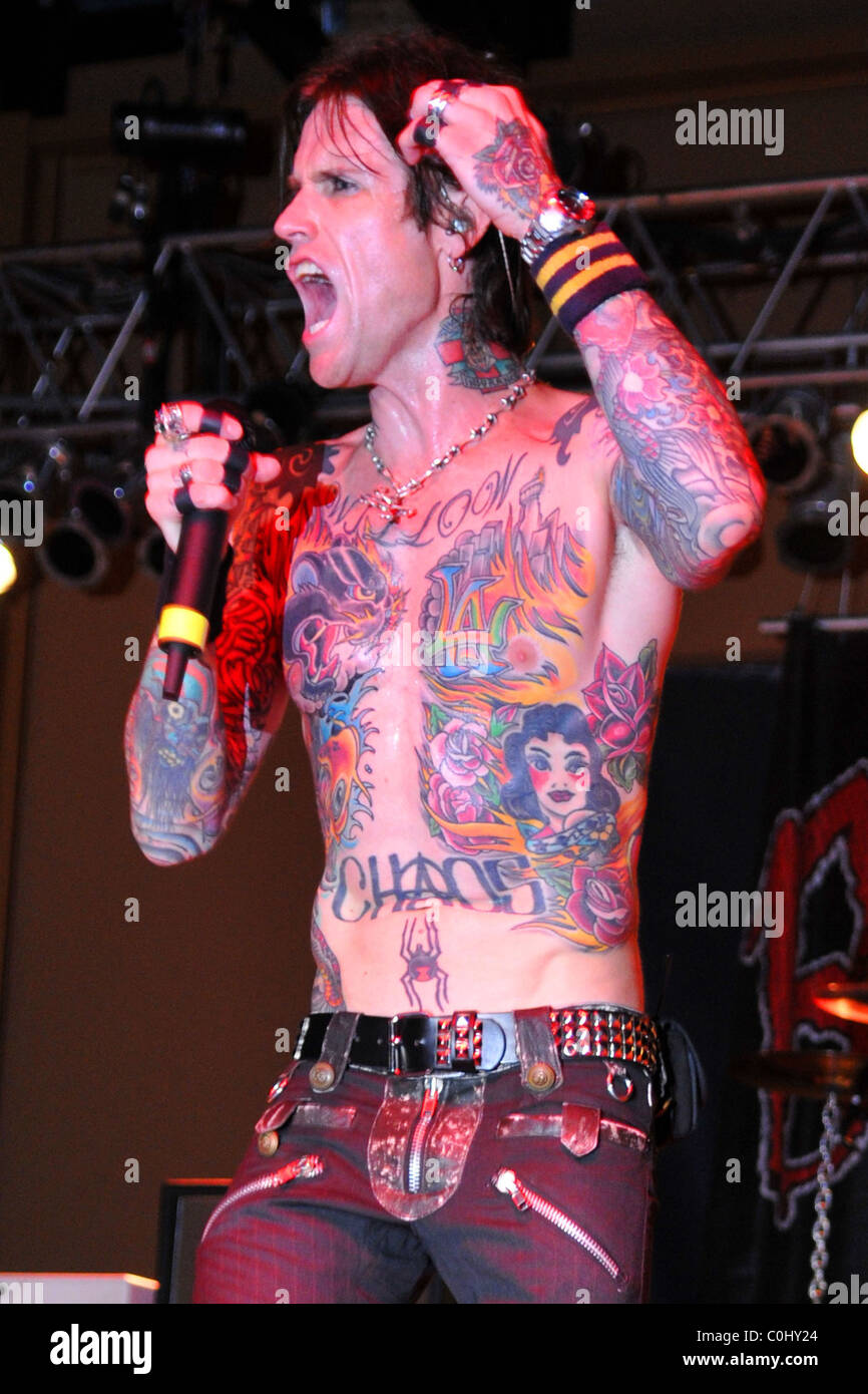 Josh Todd of Buckcherry performs in concert at Destination Daytona ...