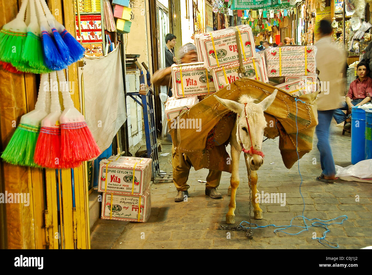 Bazaar in Syria Stock Photo - Alamy