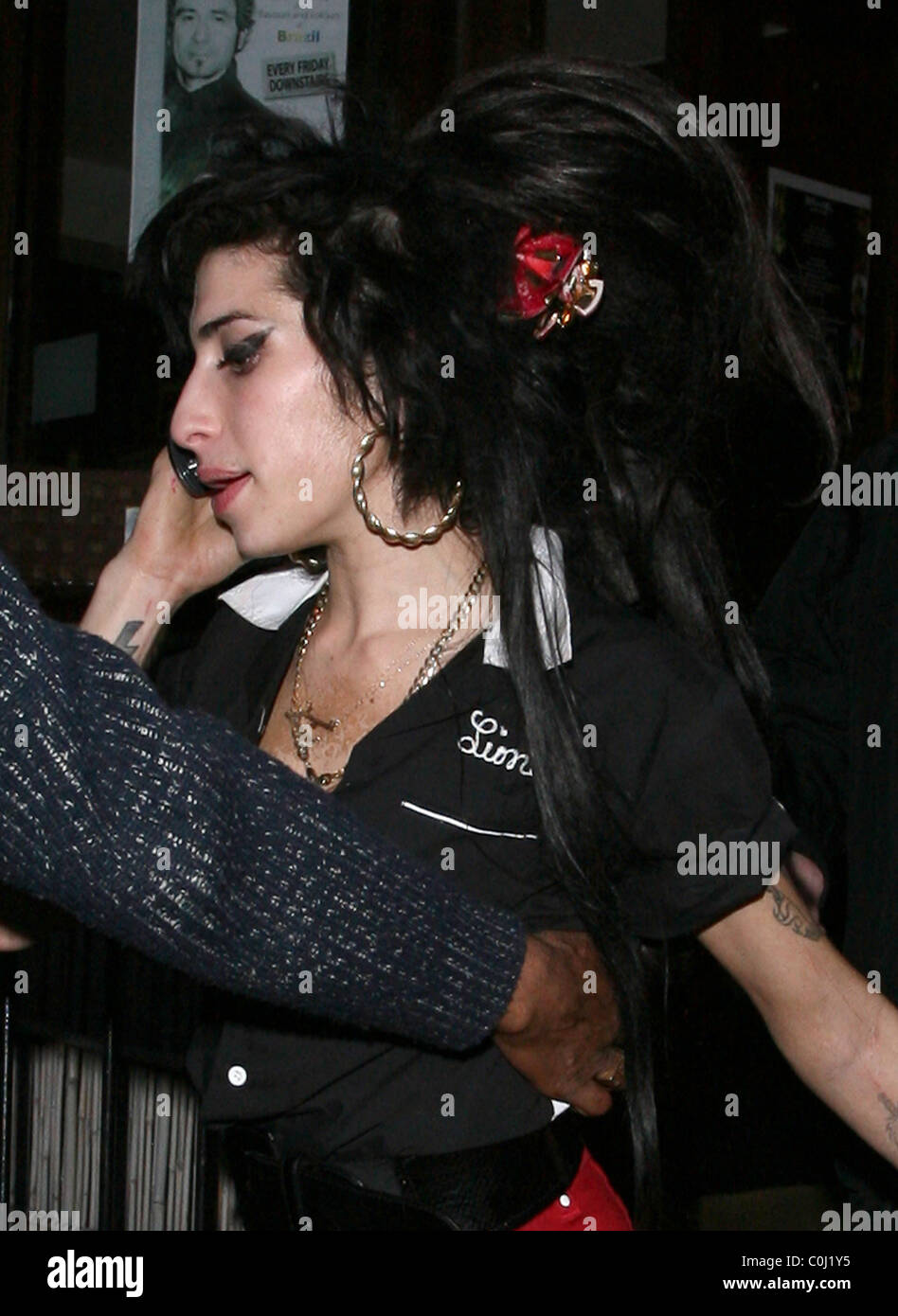 Amy Winehouse Good Mixer Pub High Resolution Stock Photography and ...