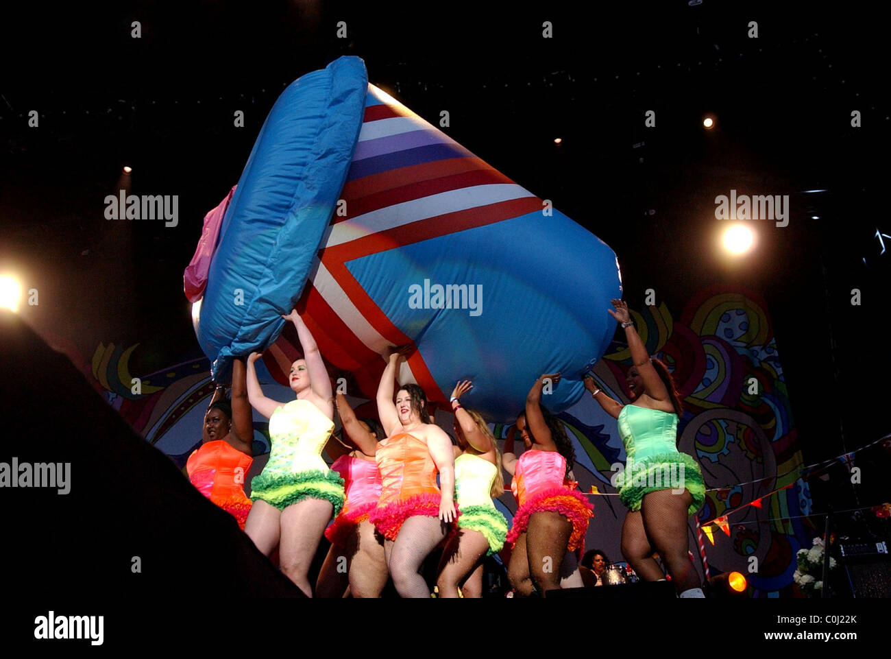 Mika performing in concert at the westerpark amsterdam hi-res stock ...