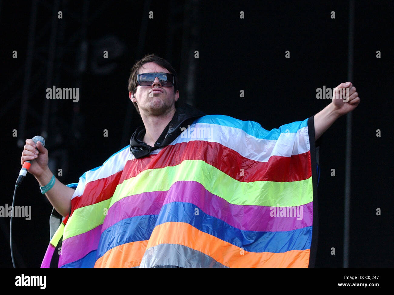 Sam Sparro performing in concert at the Westerpark Amsterdam, The ...