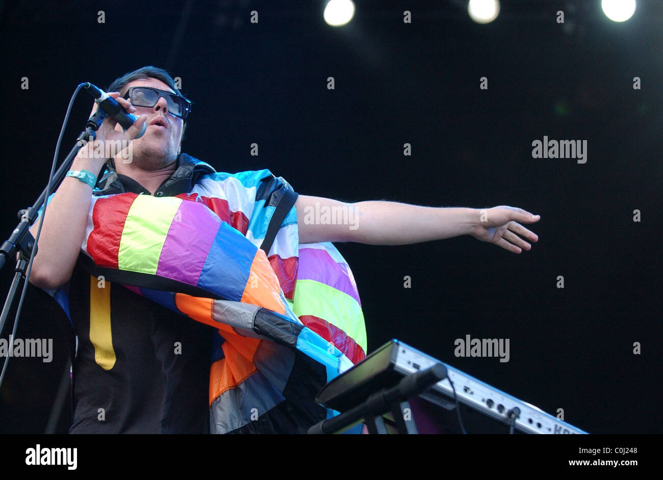 Sam Sparro performing in concert at the Westerpark Amsterdam, The ...