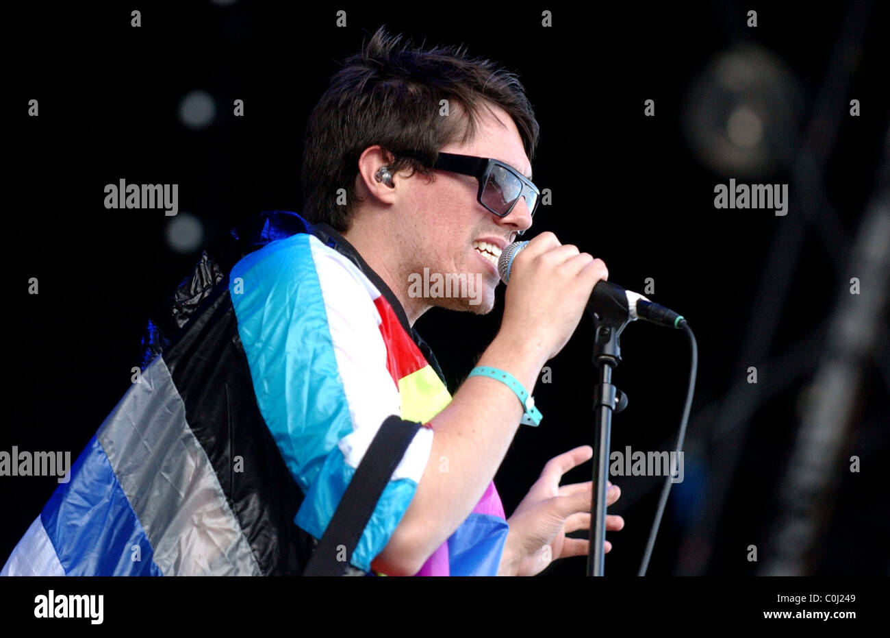 Sam Sparro performing in concert at the Westerpark Amsterdam, The ...