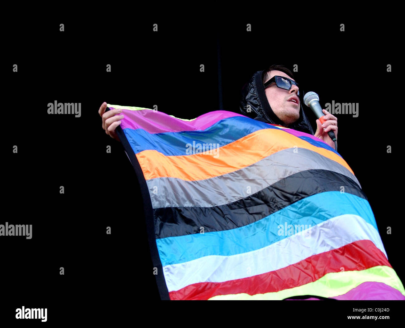 Sam Sparro performing in concert at the Westerpark Amsterdam, The ...