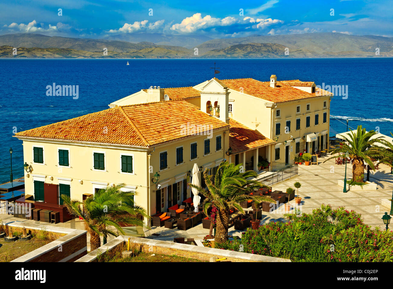 Corfu town landscape hi-res stock photography and images - Alamy