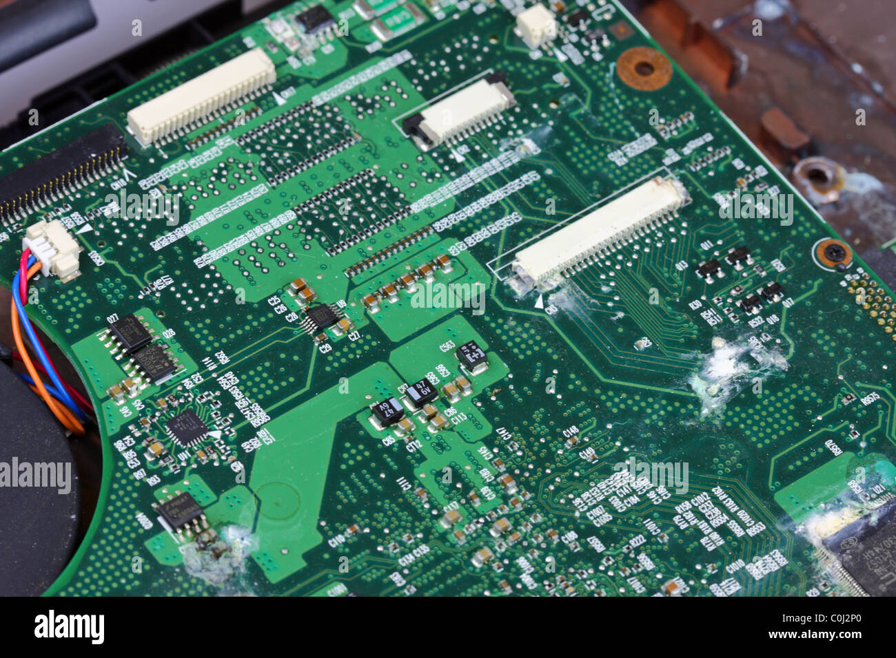 Closeup of rusty and mouldy motherboard Stock Photo - Alamy