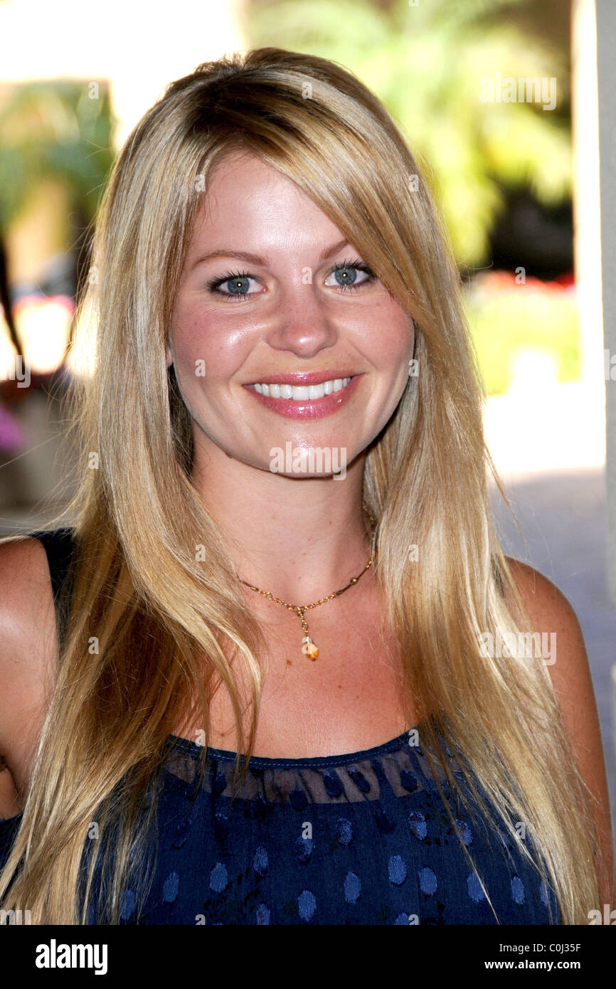 Candace Cameron Blue 2008 Television Critics Association - Hallmark ...